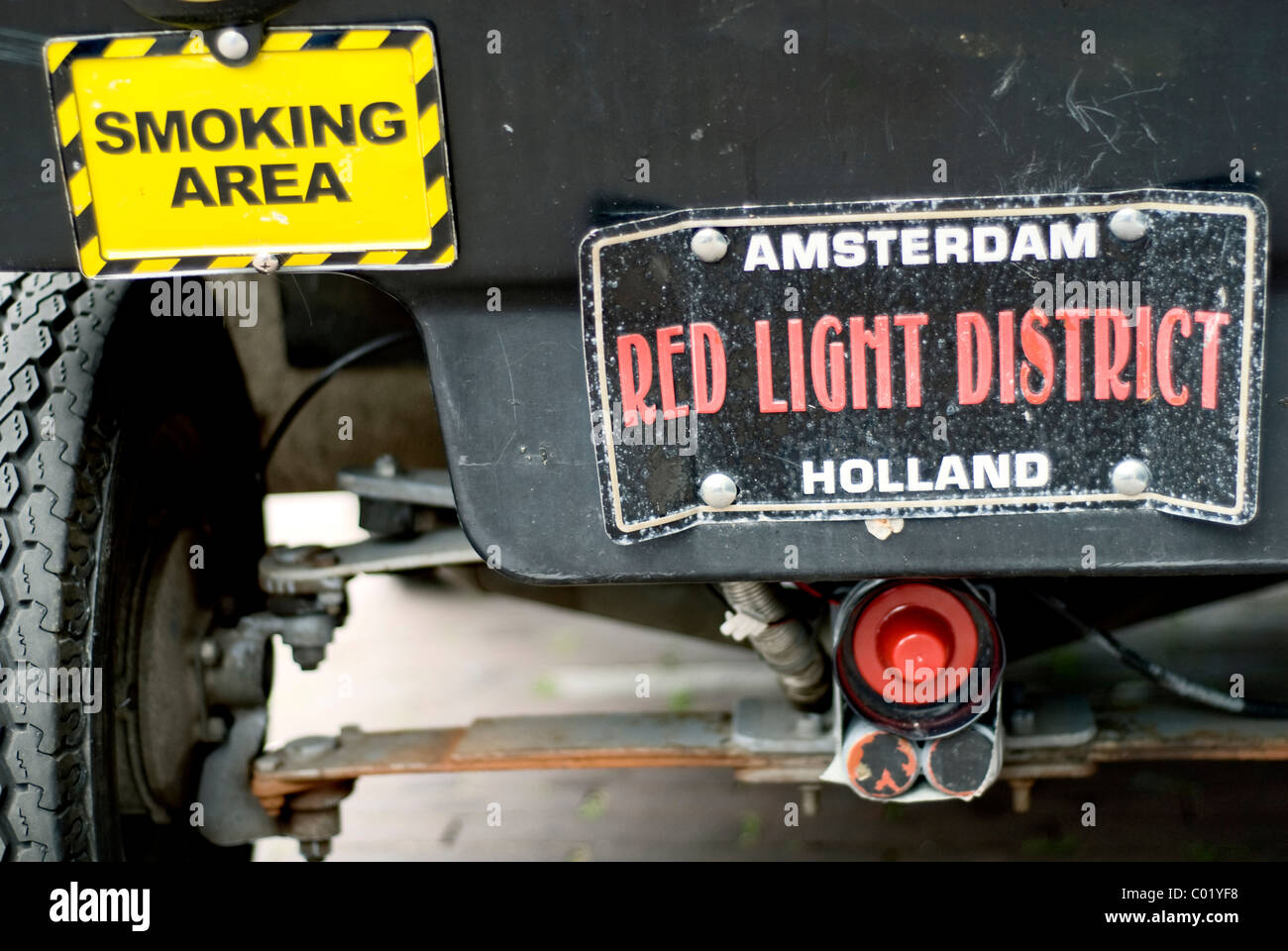Advertising for the red light district, Amsterdam, Netherlands, Europe ...