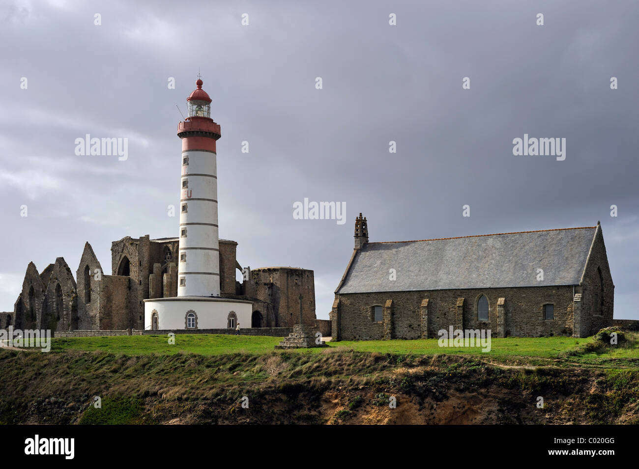 Abbey of saint mathieu hi-res stock photography and images - Alamy