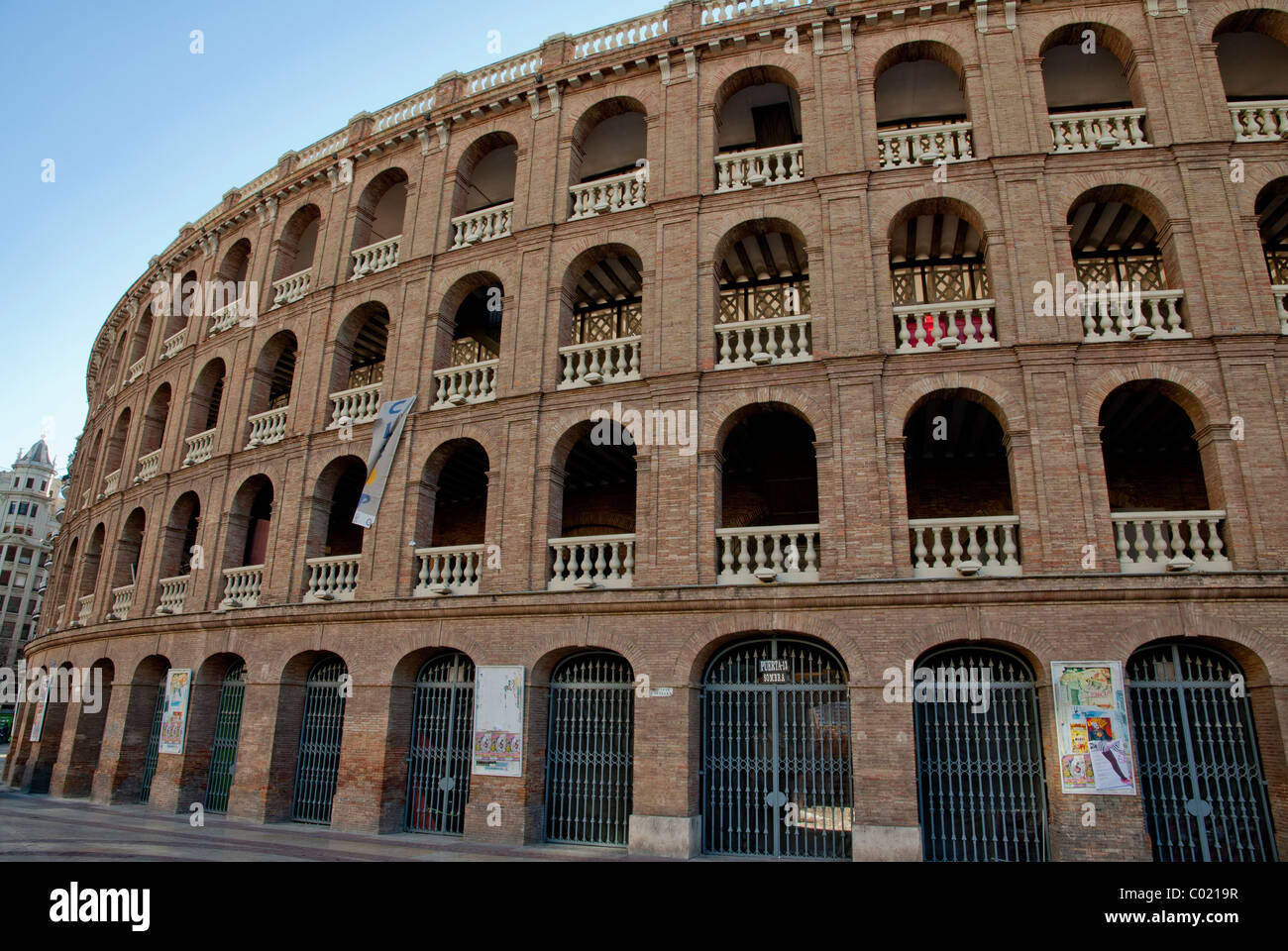 Plaza de Toros (bullring), Valencia, Spain Stock Photo - Alamy