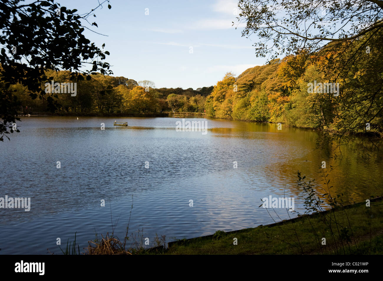 Birkacre Lodge, Yarrow Valley Country Park, Lancashire Stock Photo - Alamy