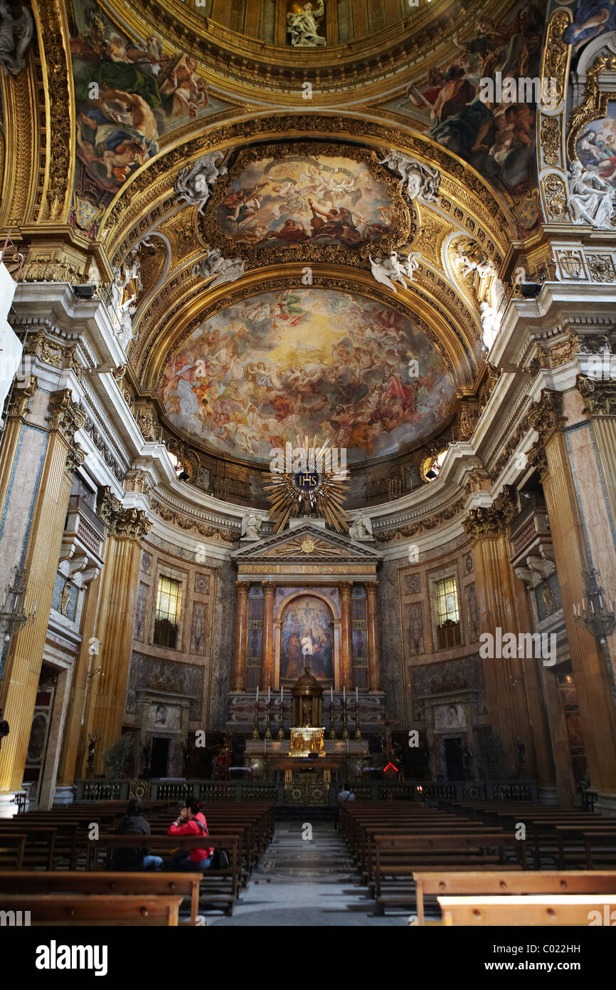 Chiesa del gesu roma hi-res stock photography and images - Alamy