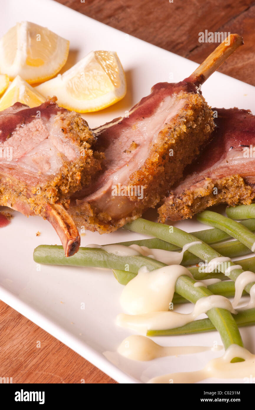 Lamb dish table hi-res stock photography and images - Alamy