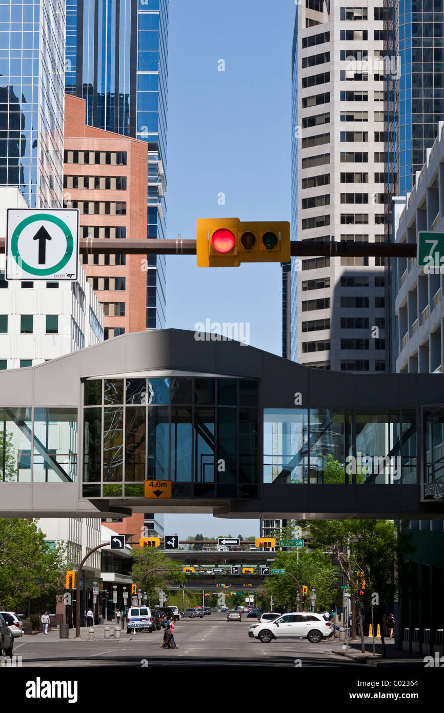 Downtown calgary street hi-res stock photography and images - Alamy