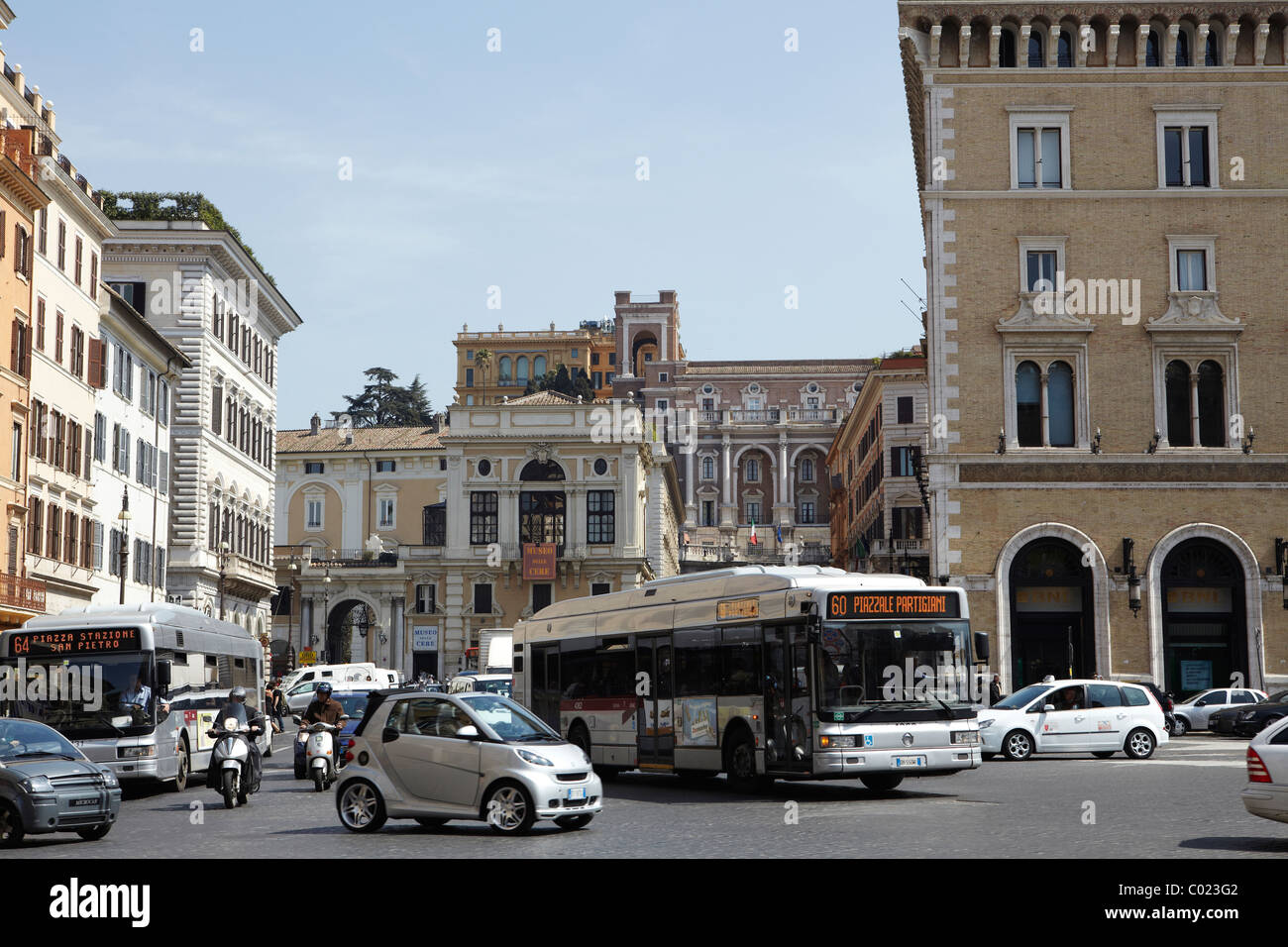 Car driving rome hi-res stock photography and images - Alamy