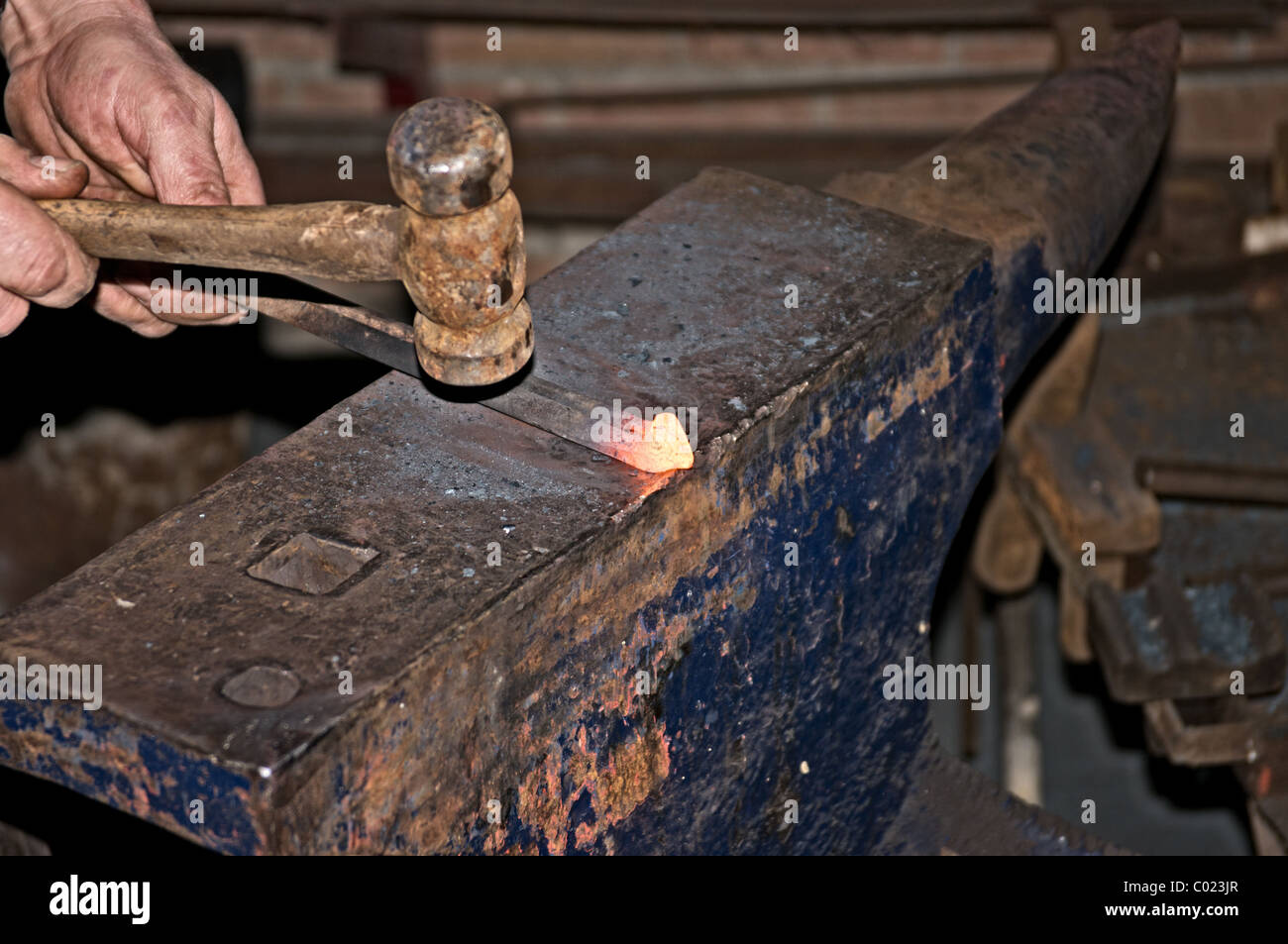 Hot Iron Forge High Resolution Stock Photography and Images - Alamy