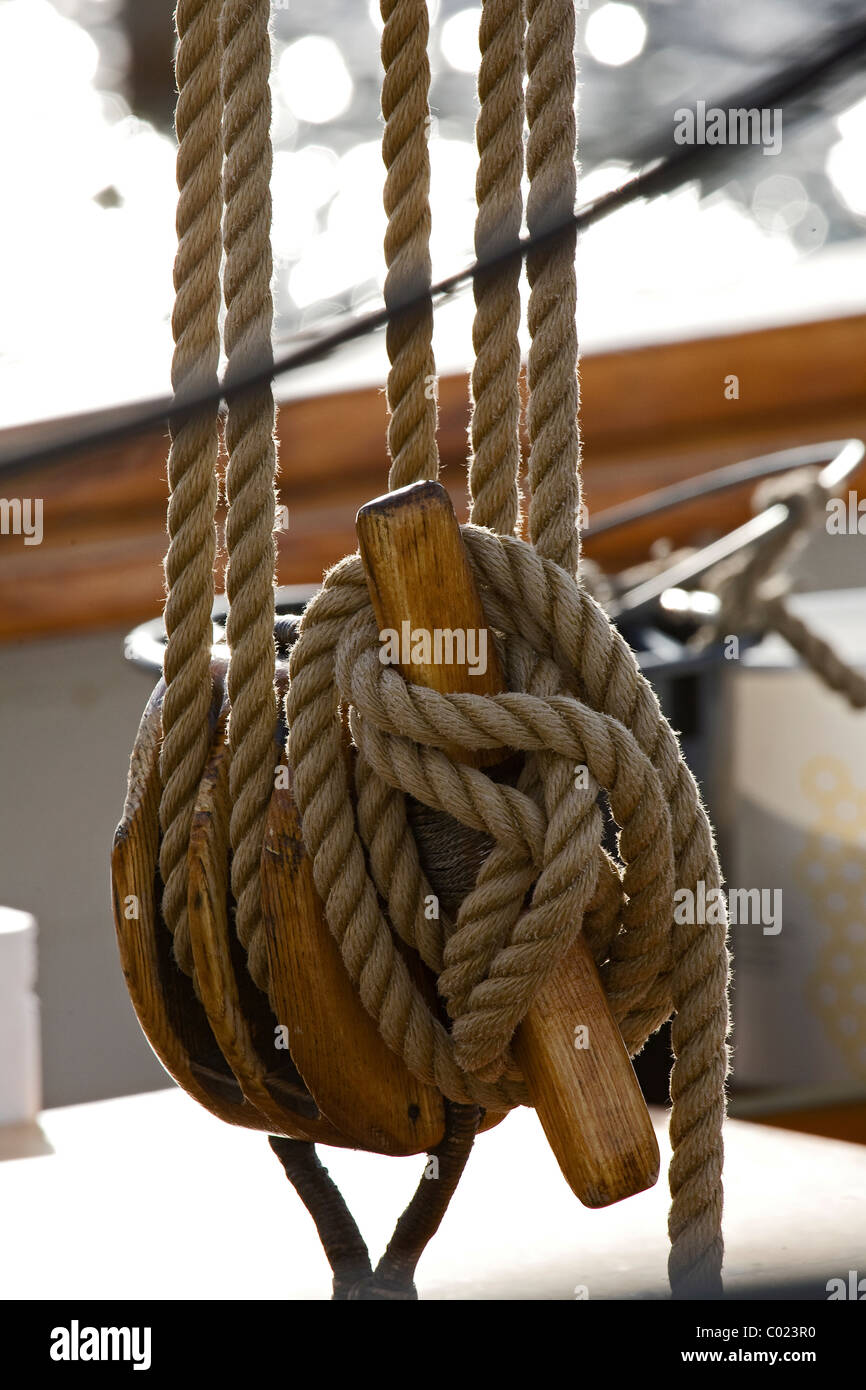 Old wooden block Stock Photo - Alamy