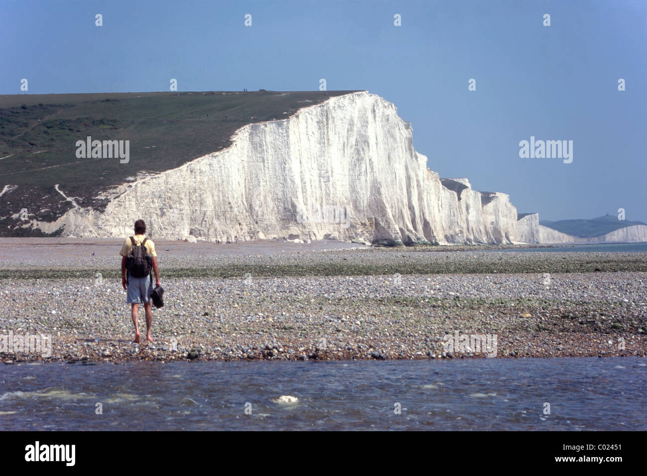 Cuckmere river estuary cuckmere haven hi-res stock photography and ...