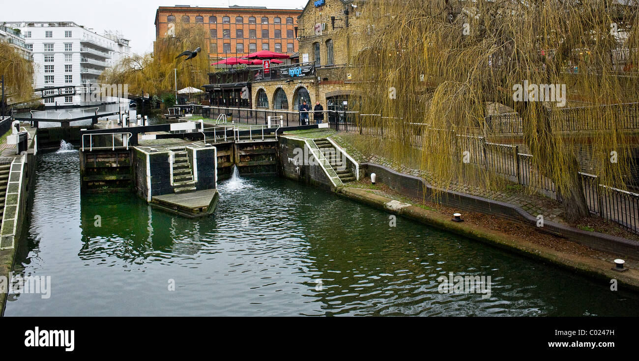Camden Lock in London. Photograph by Gordon Scammell Stock Photo - Alamy