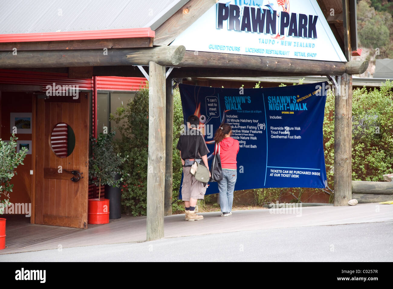 Prawn Park, New Zealand Stock Photo - Alamy