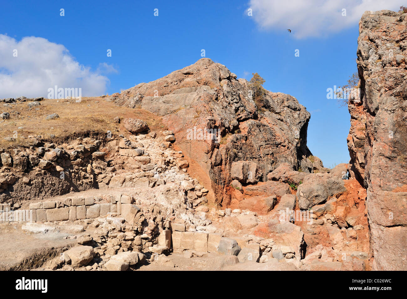 Natural defile widened by the Hittites, German Archaeological Institute ...