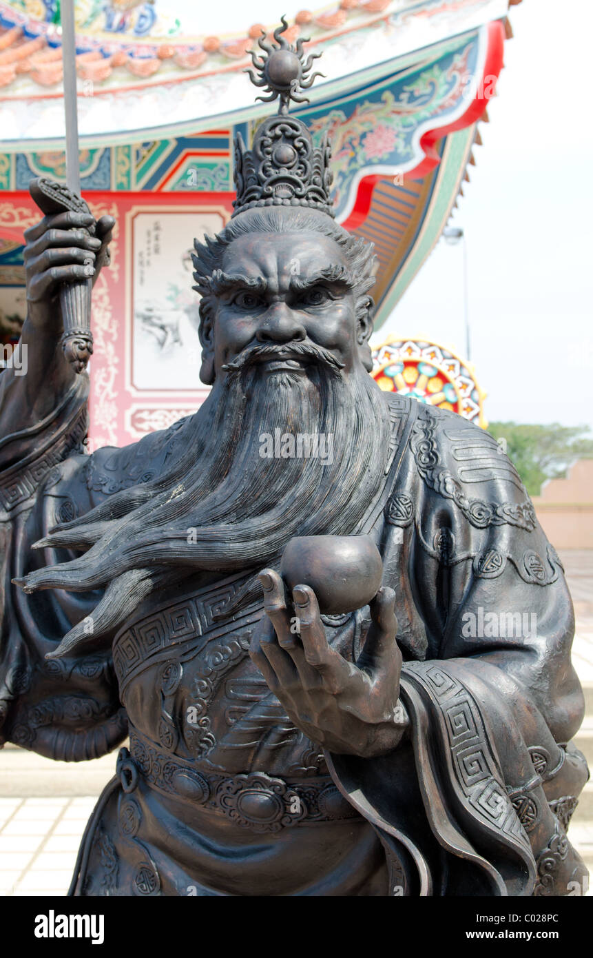 ornate temple figures Bangkok Thailand Stock Photo - Alamy