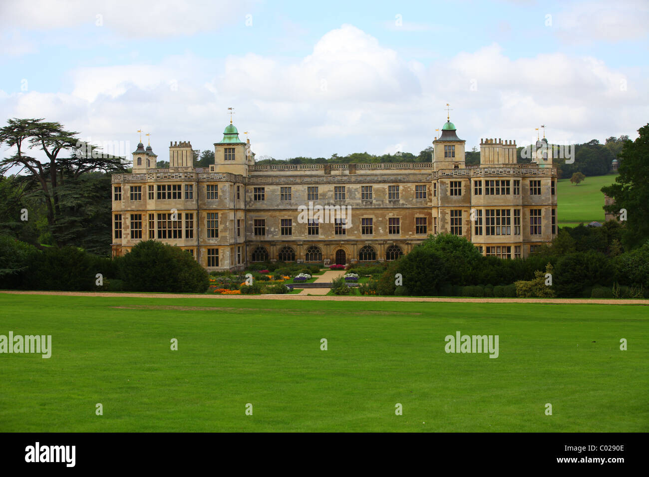 Audley End House from across the lawn Stock Photo - Alamy