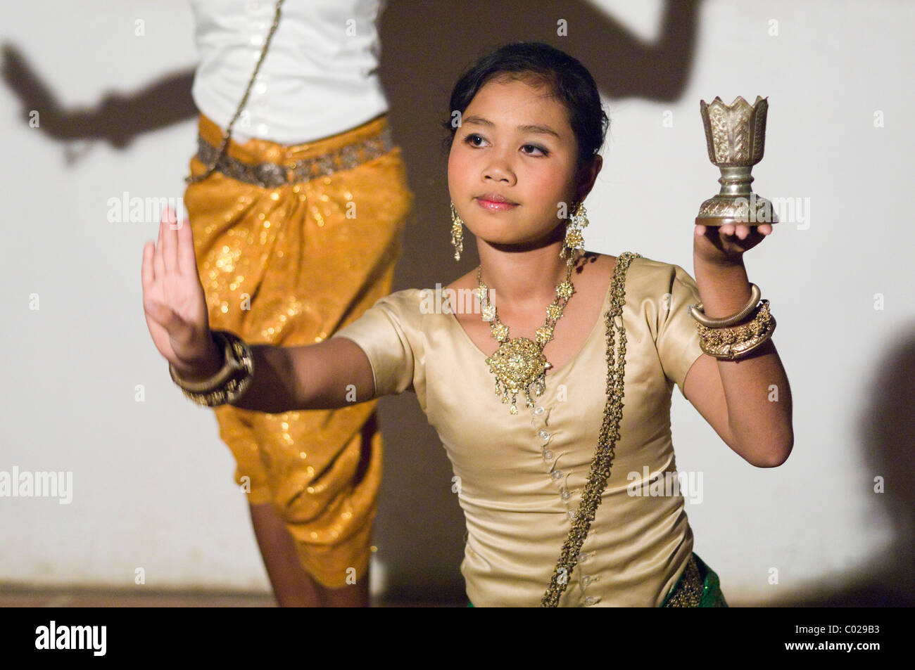 Apsara dancer, Siem Reap, Cambodia, Indochina, Southeast Asia Stock ...
