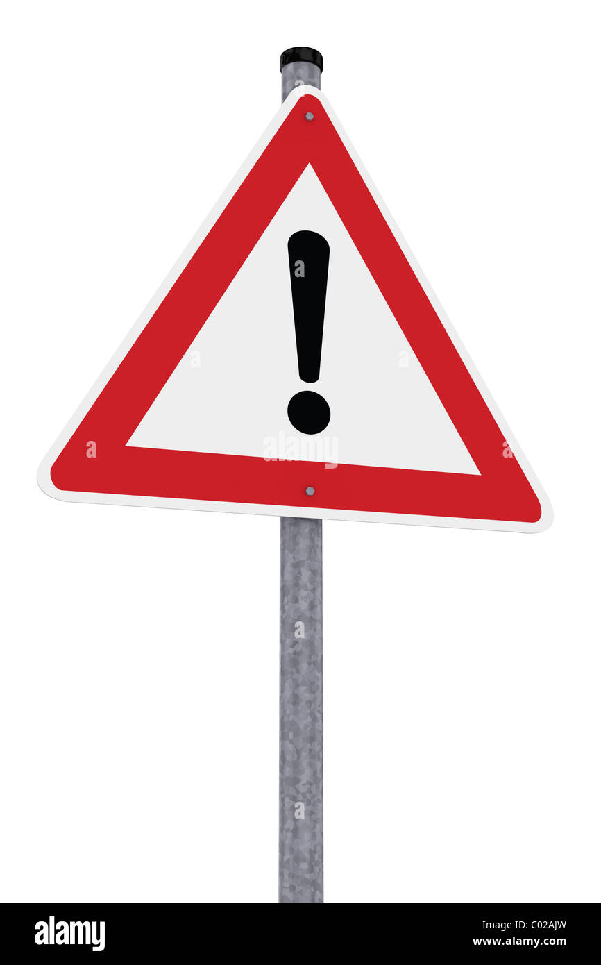 Warning signs exclamation point hi-res stock photography and images - Alamy