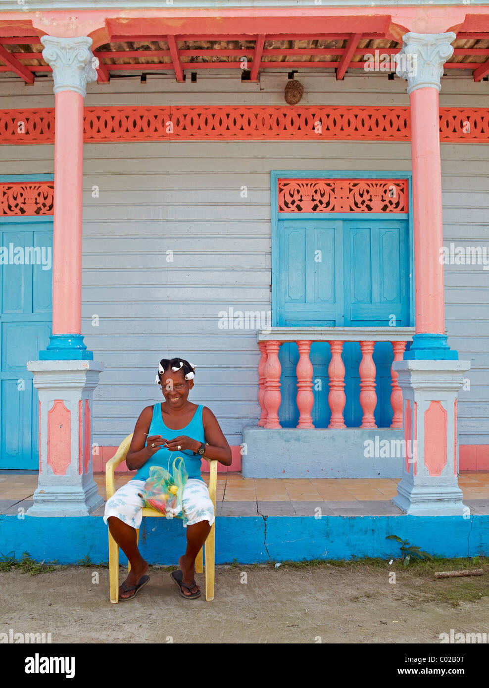 Black Woman Standing Outside