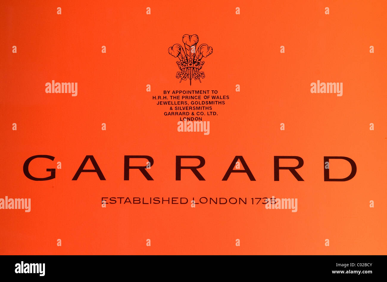 Garrard jeweller hi-res stock photography and images - Alamy