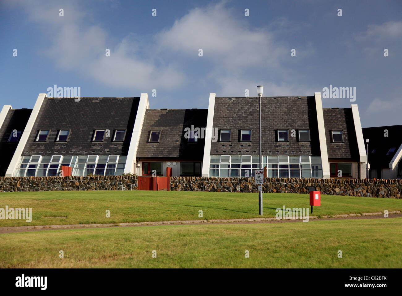 Self catering holiday houses at Saxa Vord resort, originally built for ...