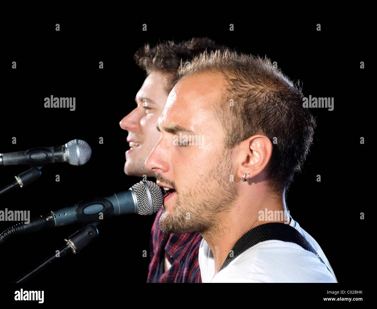 Two band members hi-res stock photography and images - Alamy