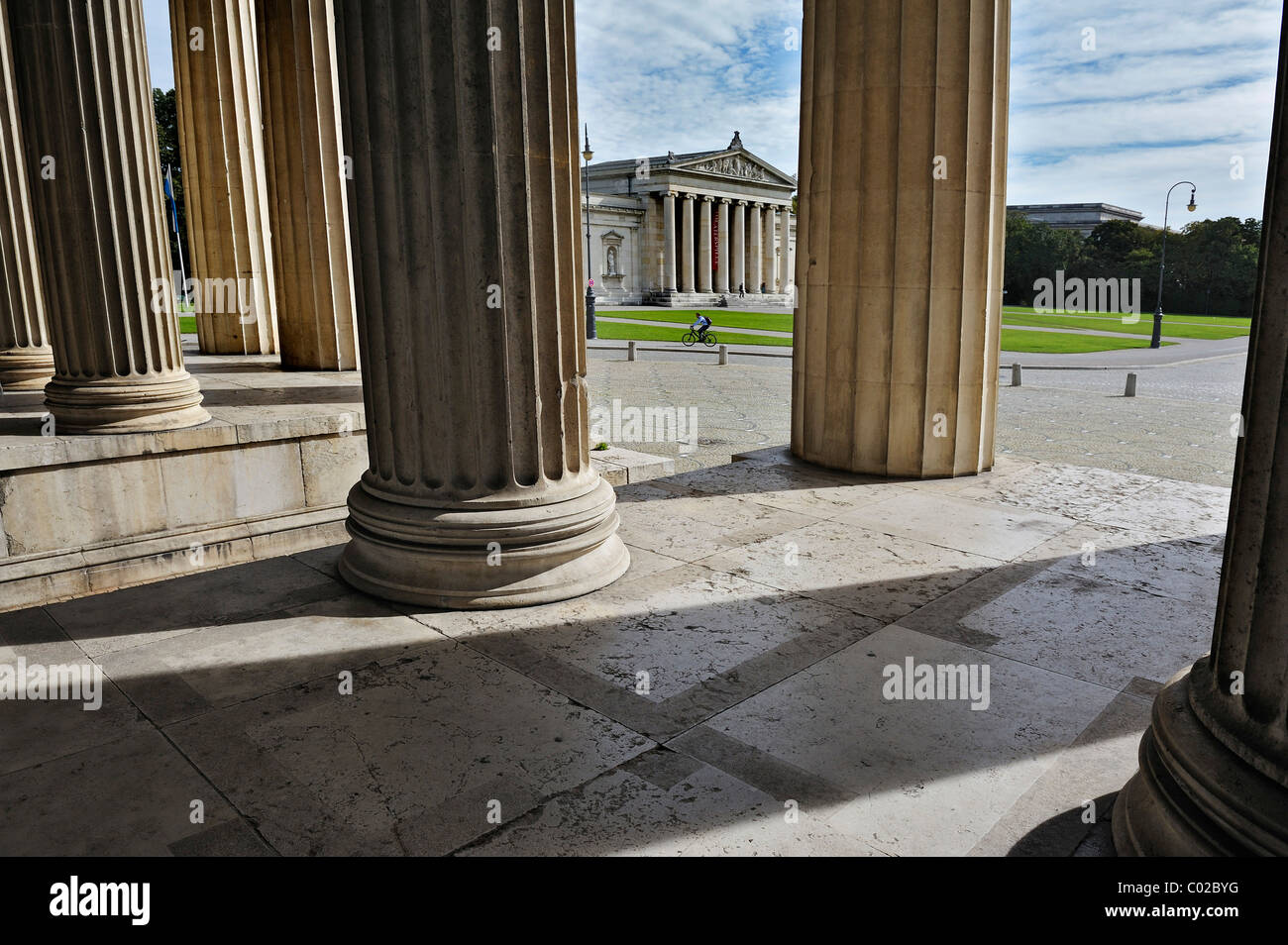 The Propylaea with Ionic columns, 1854-1862, the Glyptotekm museum in ...