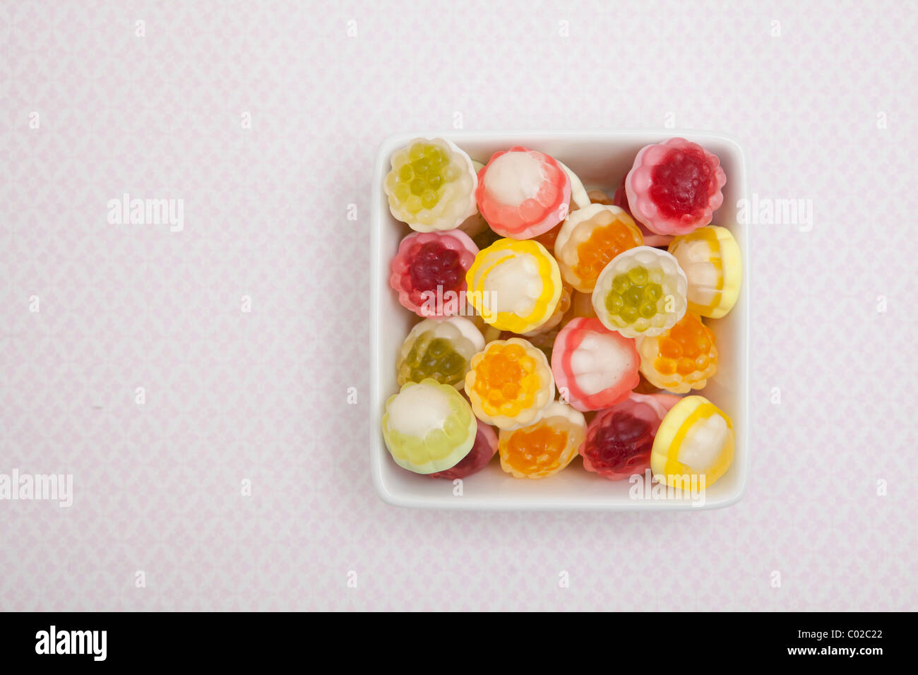 Sweets, top view Stock Photo - Alamy