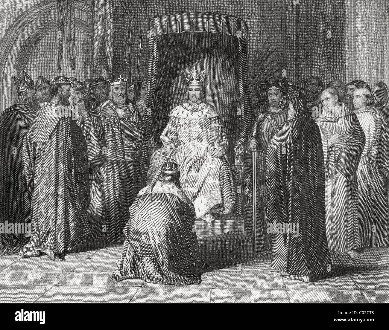 Knighting High Resolution Stock Photography and Images - Alamy