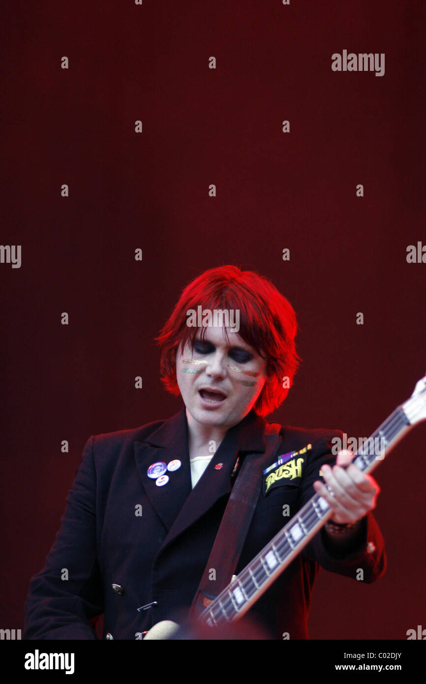 Nicky Wire from The Manic Street Preachers performs at the Tennants ...