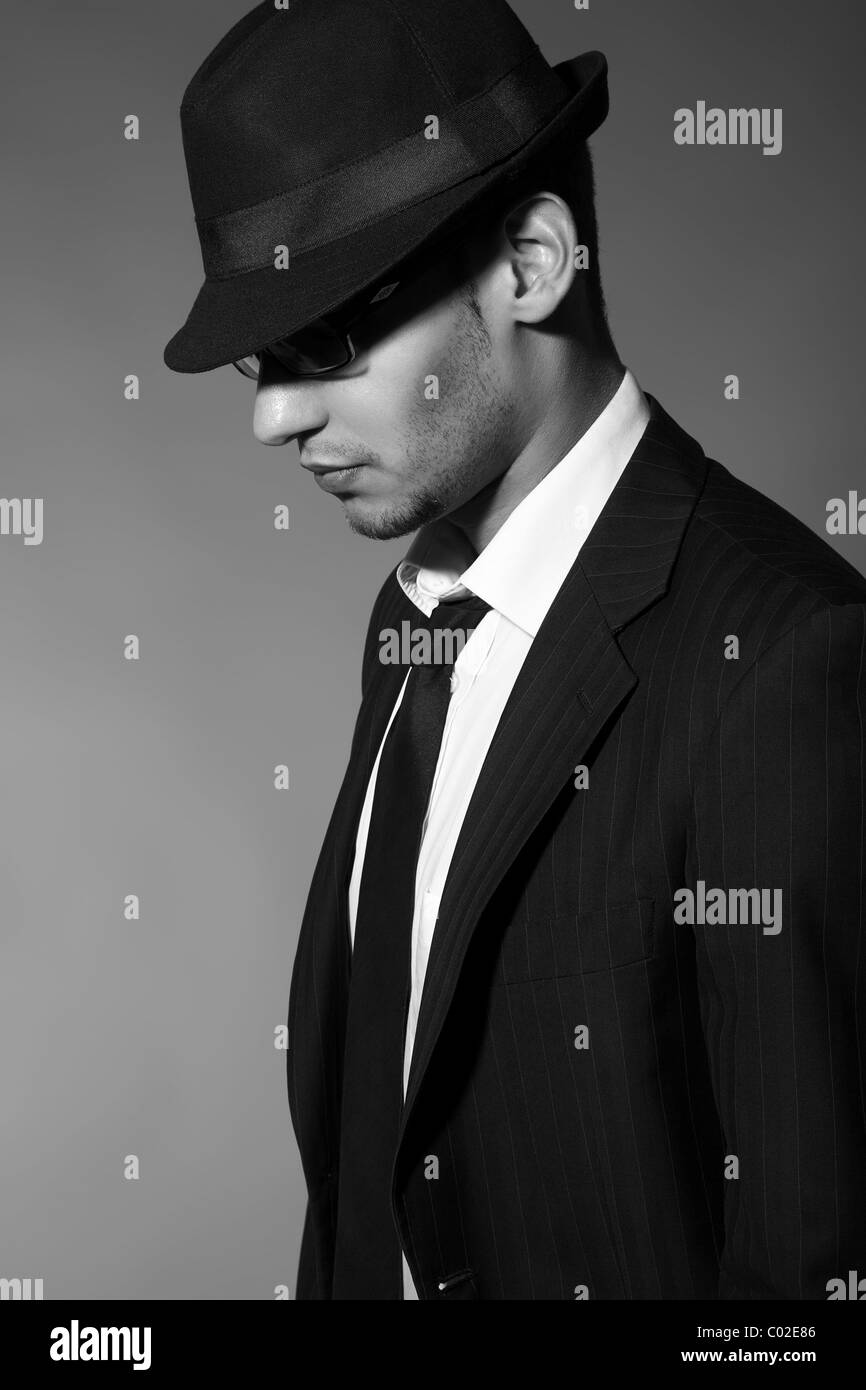 Caucasians shirt Black and White Stock Photos & Images - Alamy