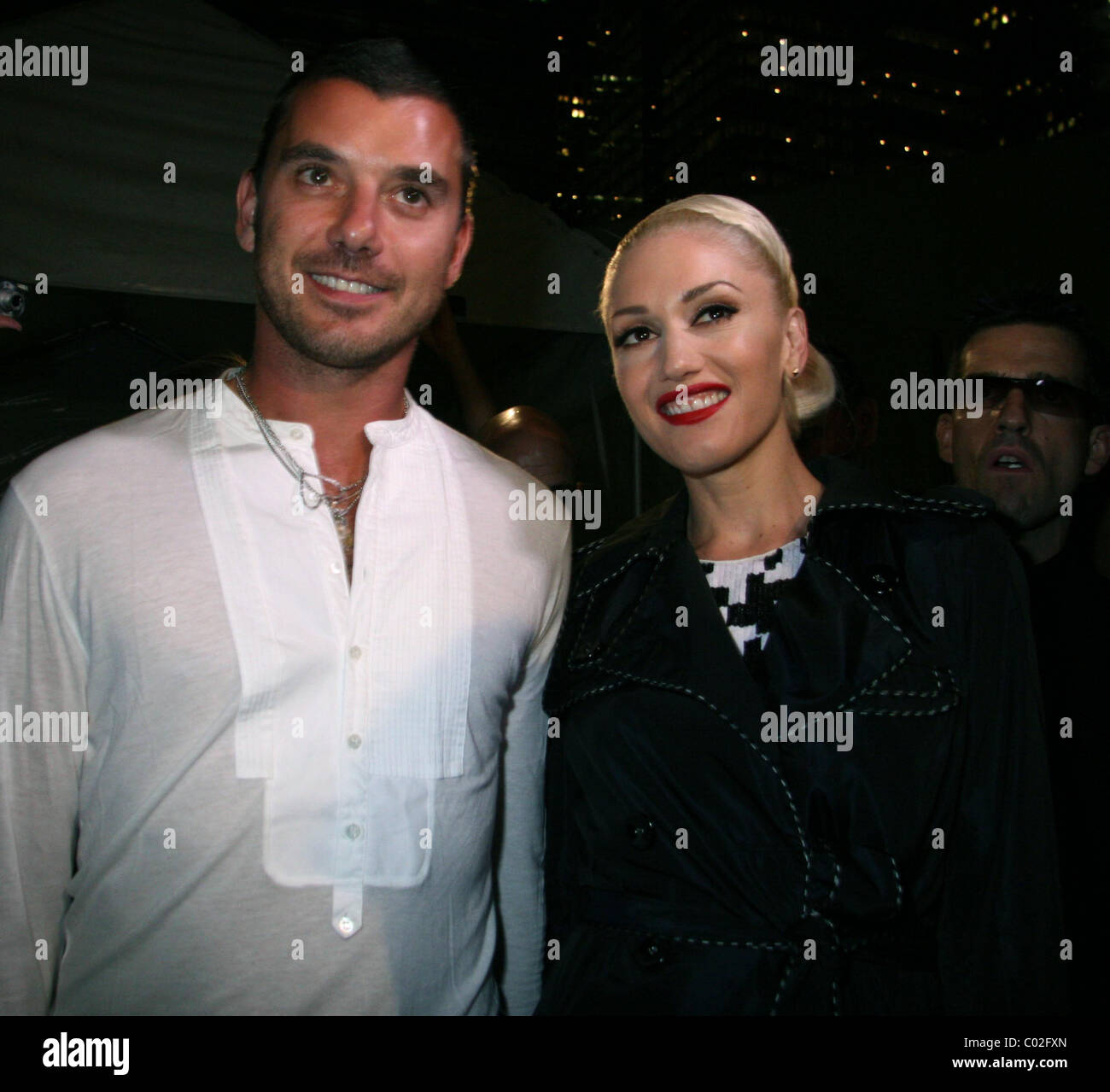 Gavin Rossdale and Gwen Stefani Mercedes-Benz Fashion Week New York ...