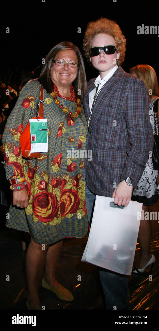 Fern Mallis and James Garfunkel Mercedes-Benz Fashion Week New York ...