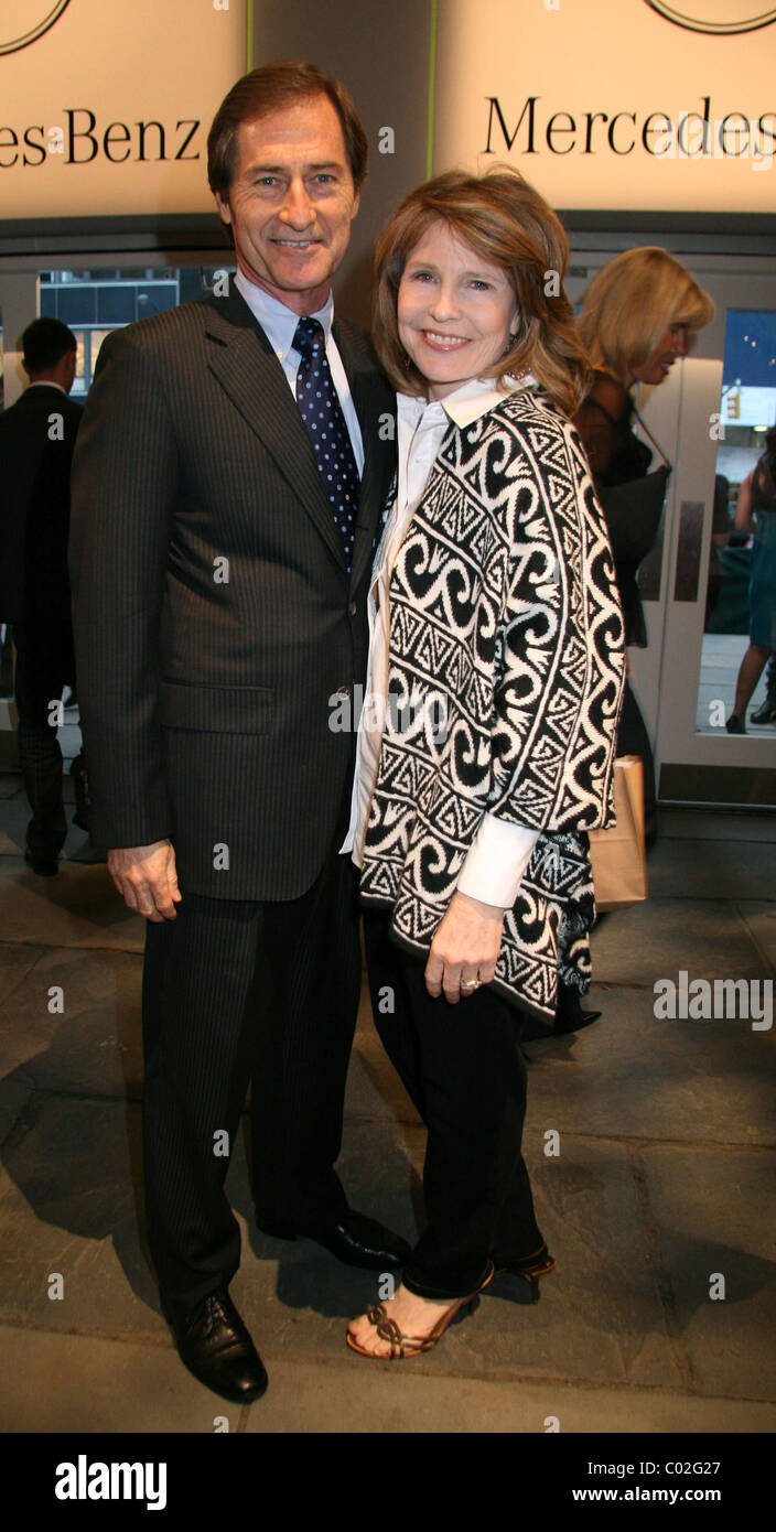 Donna Hanover and husband Mercedes-Benz Fashion Week New York Spring ...