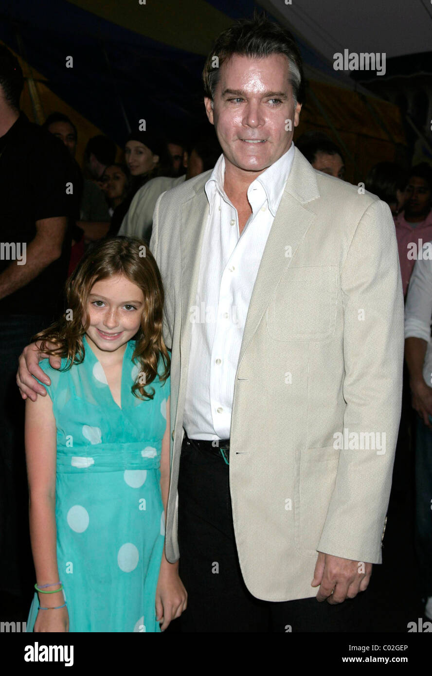 Ray Liotta and his daughter 'Corteo' Premiere held at the Cirque Du ...
