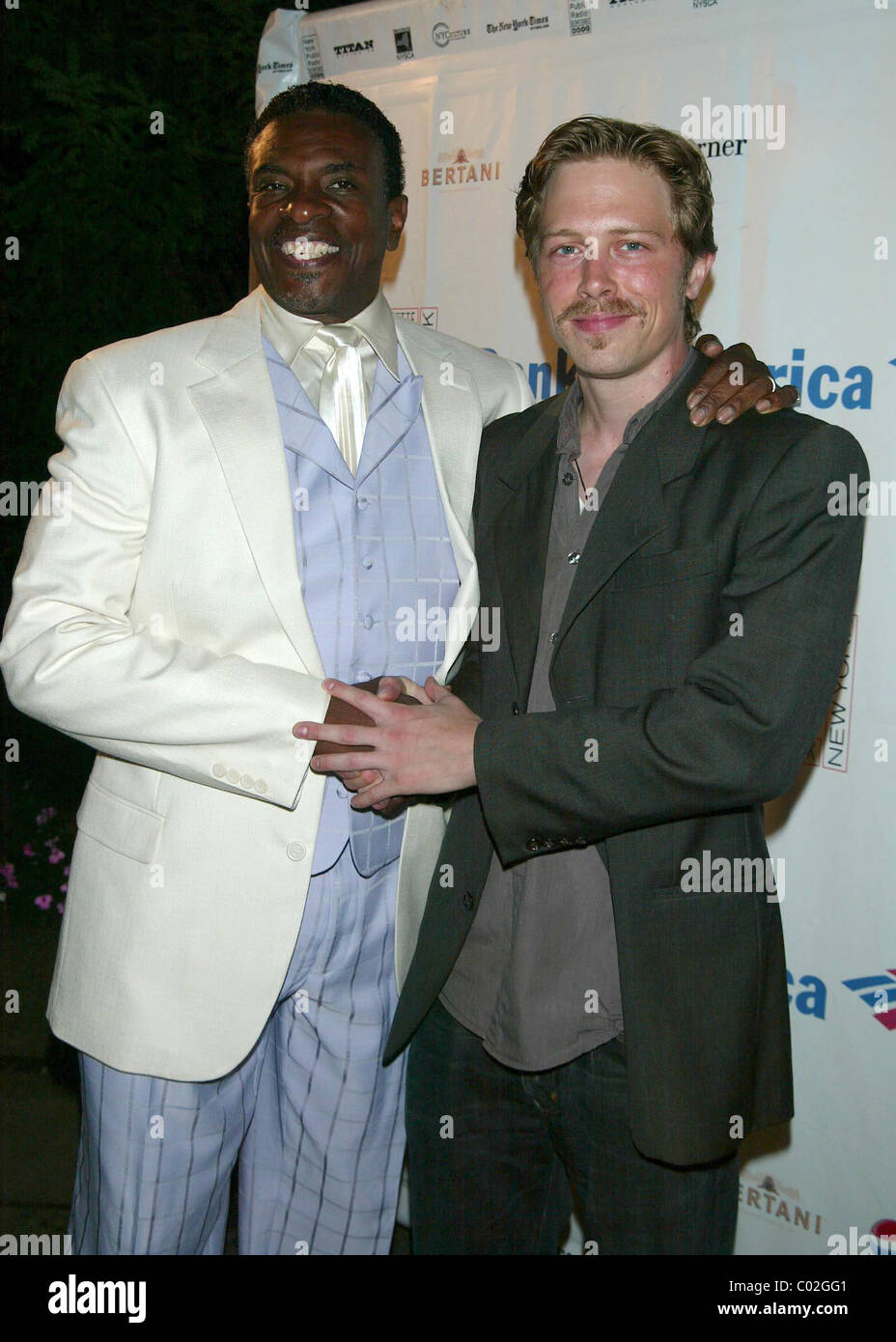 Keith David & Austin Lysy Opening Night post performance party for "A ...
