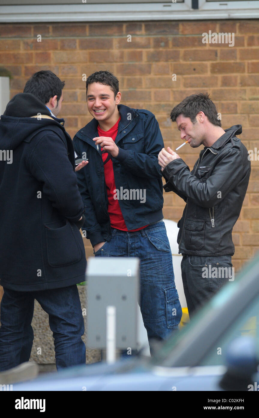 Adam Barton ,outside ITV Studios Stock Photo - Alamy
