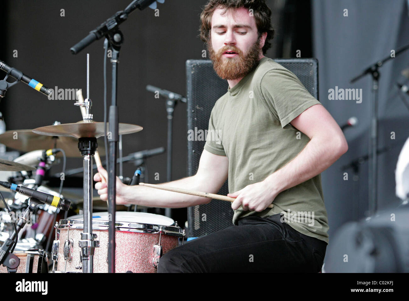 Liam Finn, supporting act for Crowded House at Santa Barbara Bowl ...