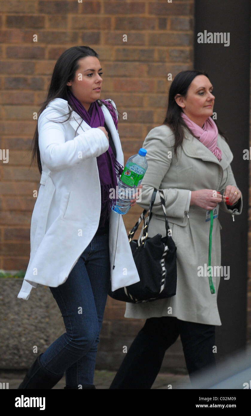 Kelsey-Beth Crossley, outside ITV Studios Stock Photo - Alamy