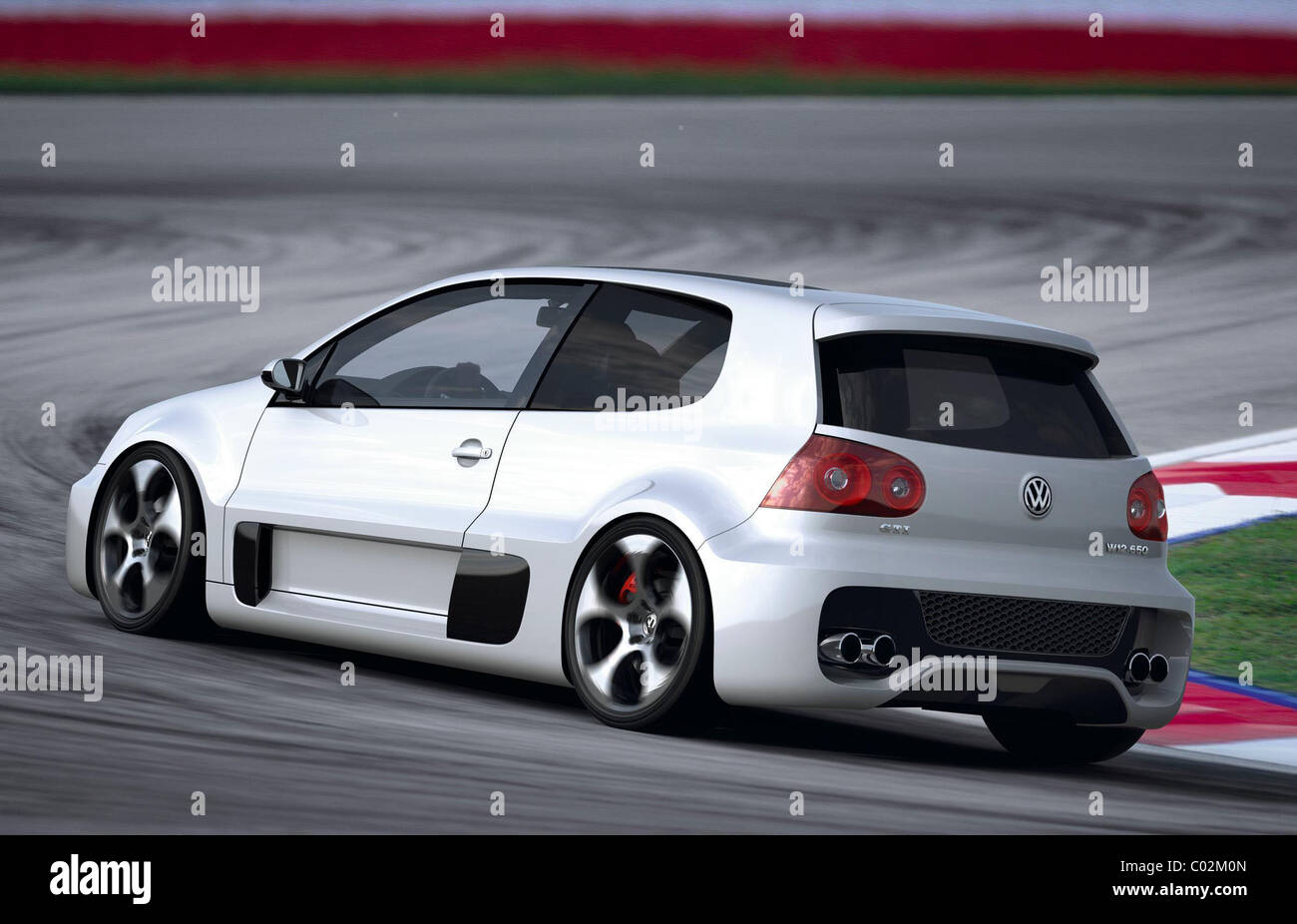 VW Golf GTI W12 concept Volkswagen has got out a stunning car in the ...