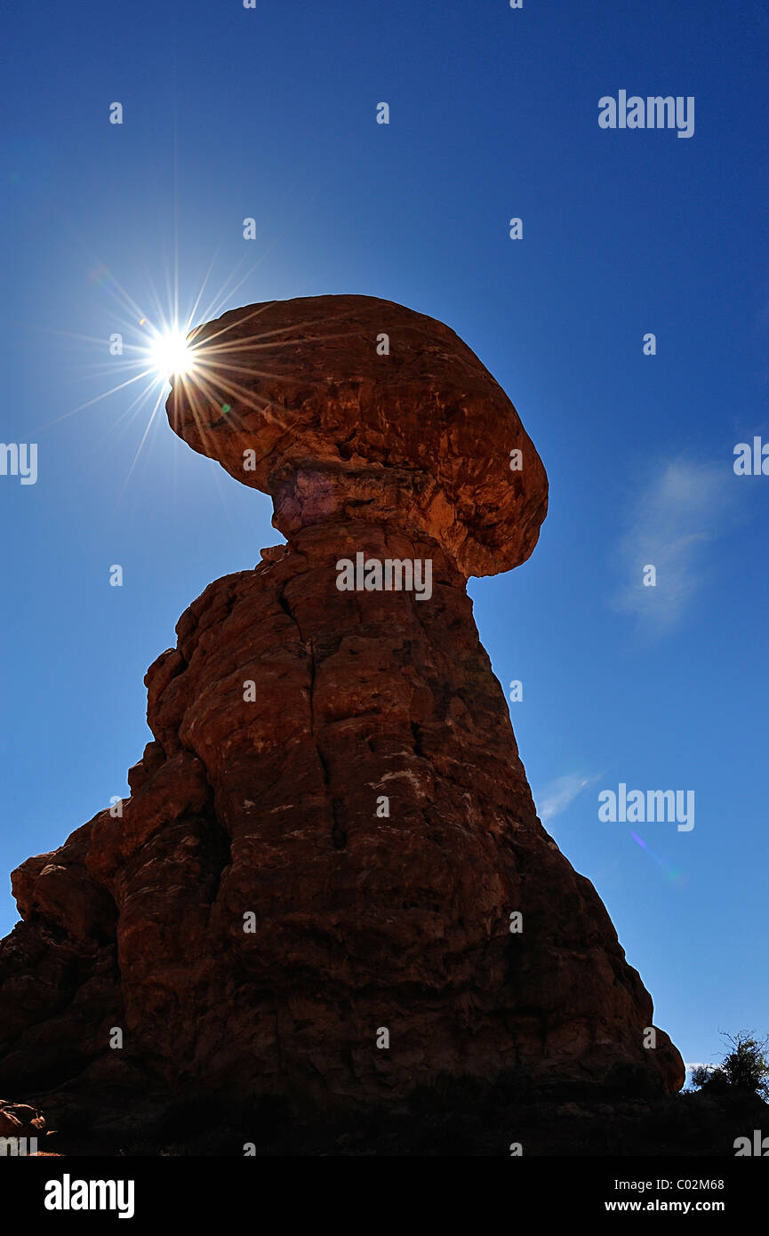 Arches national park rock formation hi-res stock photography and images ...