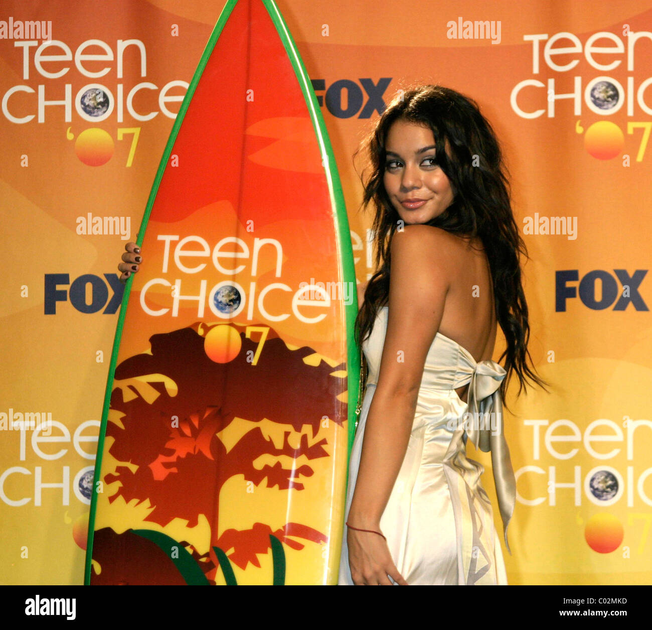 Vanessa Hudgens Teen Choice 2007 awards - Press Room at the Gibson ...