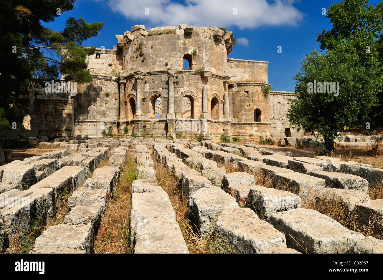 Monastery of saint simeon hi-res stock photography and images - Alamy