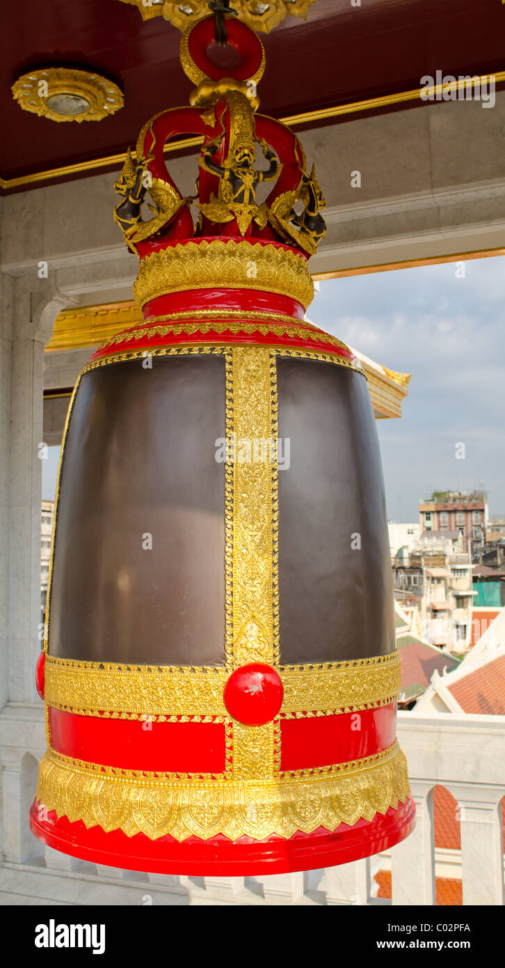 Buddhist temple bell hi-res stock photography and images - Alamy