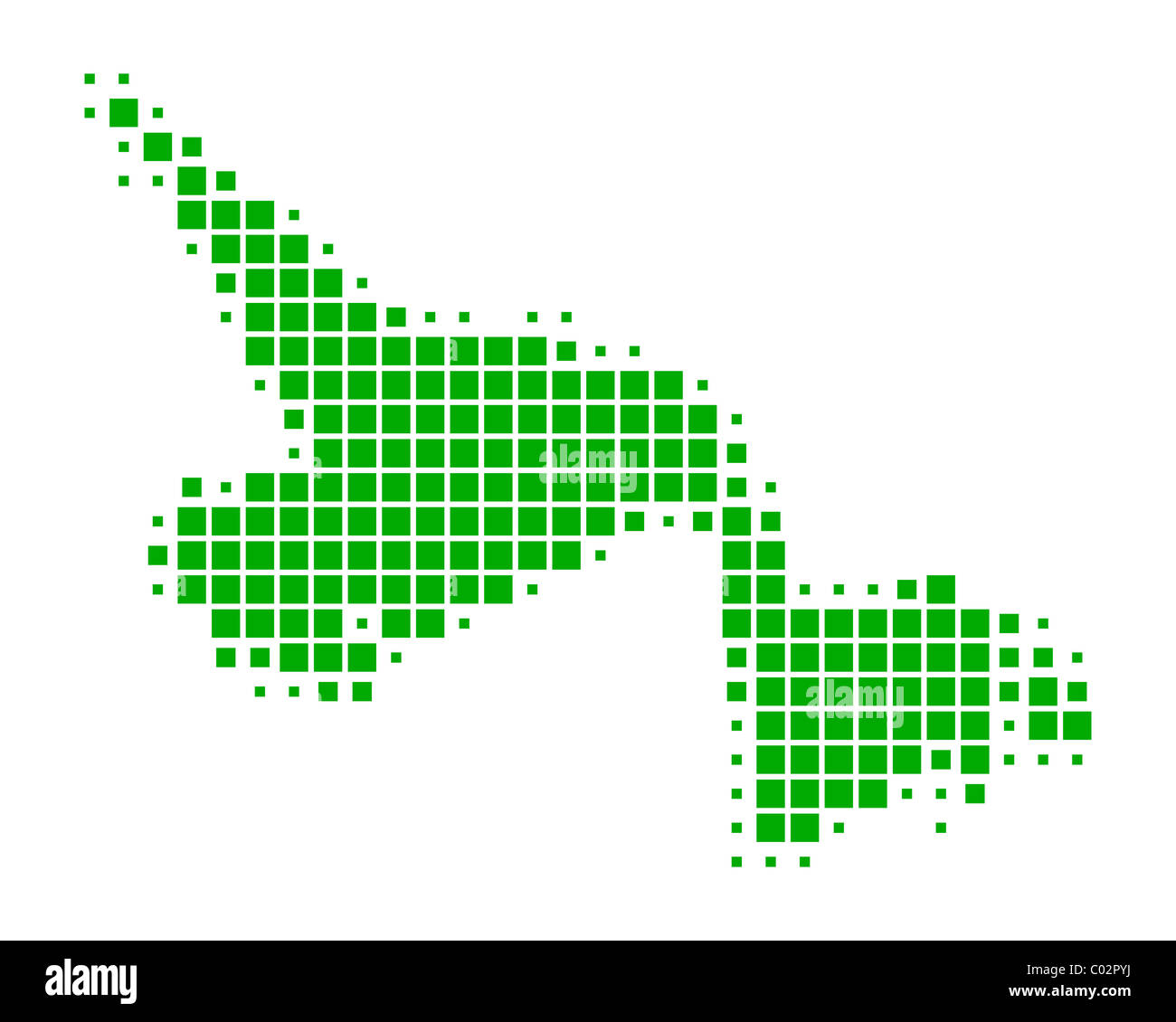 Map newfoundland Cut Out Stock Images & Pictures - Alamy