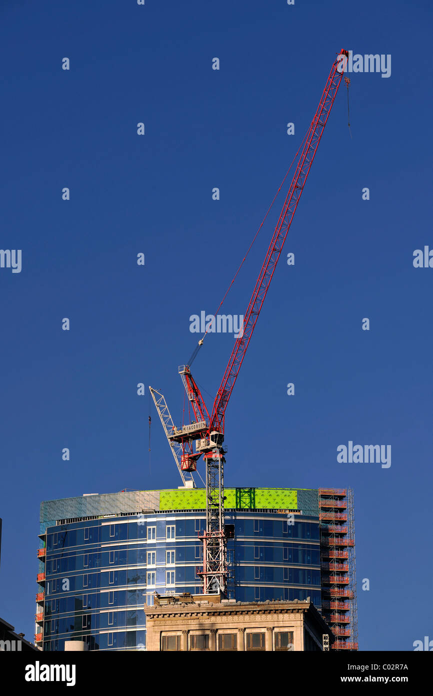Construction boom in Salt Lake City, Utah, United States of America ...