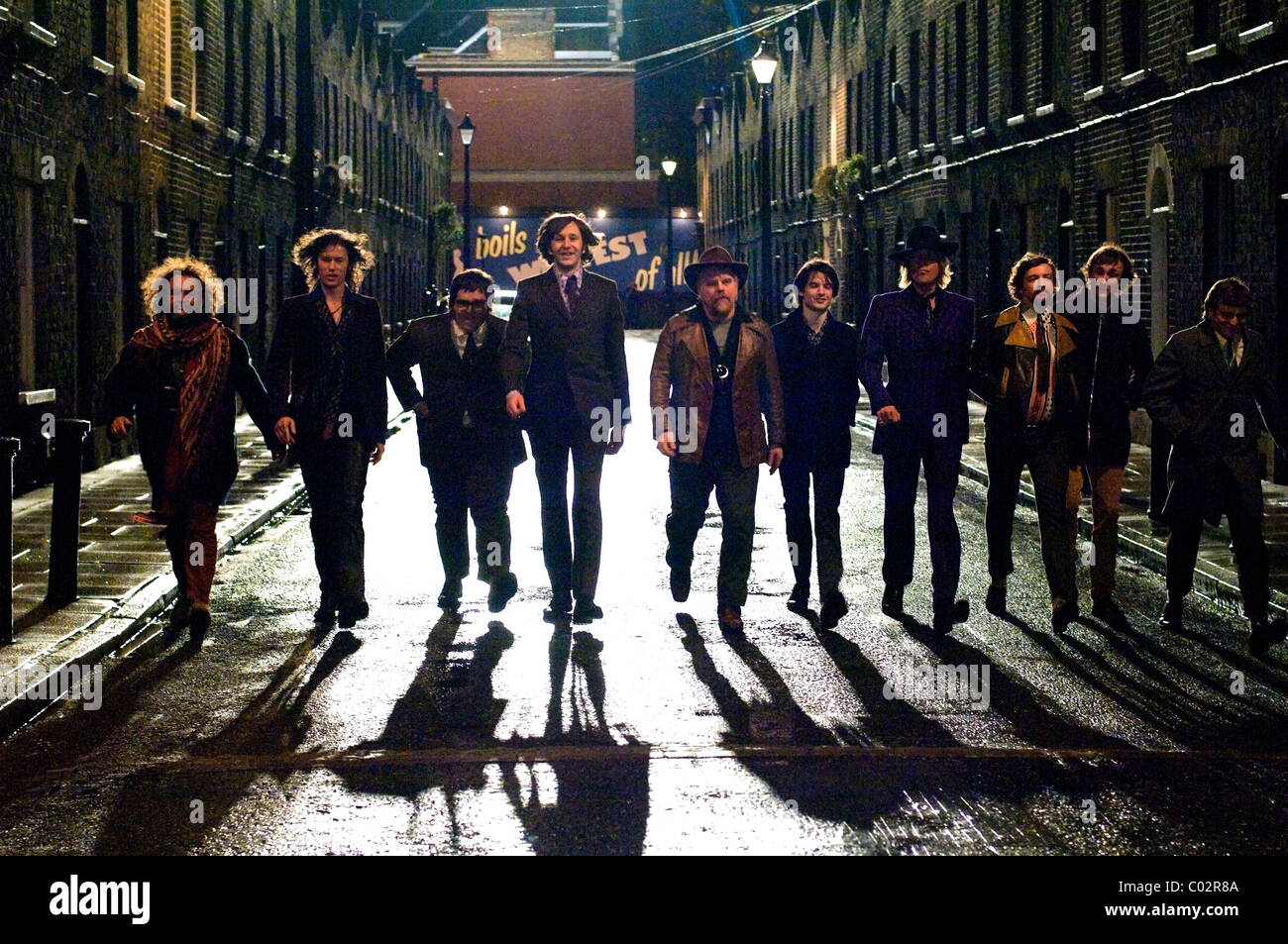 Rhys Ifans Rhys Darby Tom Brooke Will Adamsdale High Resolution Stock ...