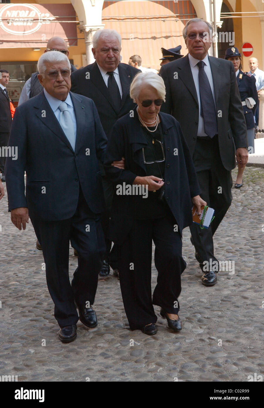 Pavarotti funeral hi-res stock photography and images - Alamy
