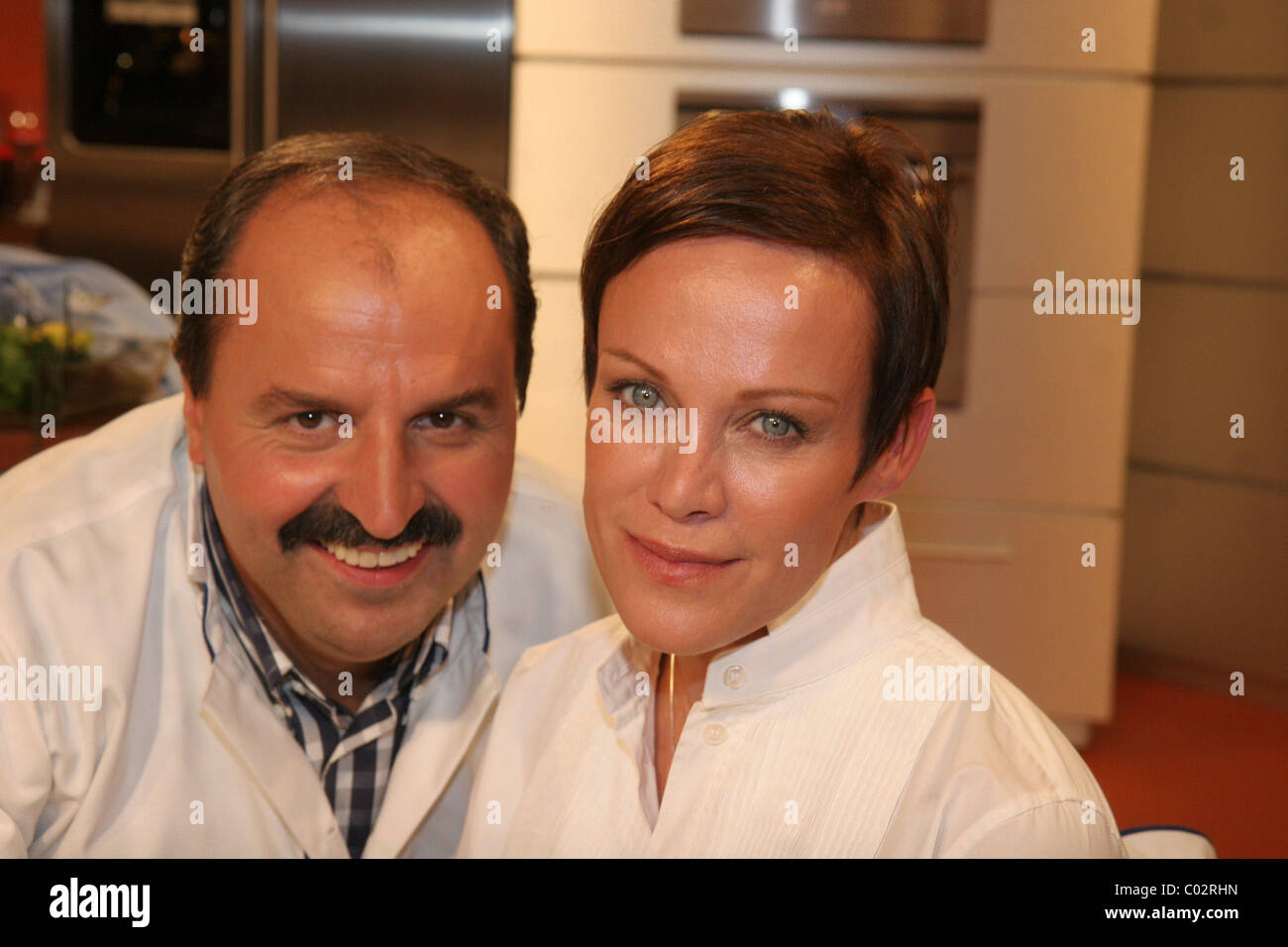 Johann Lafer, Sonja Kirchberger on German cooking show "Lafer, Lichter ...