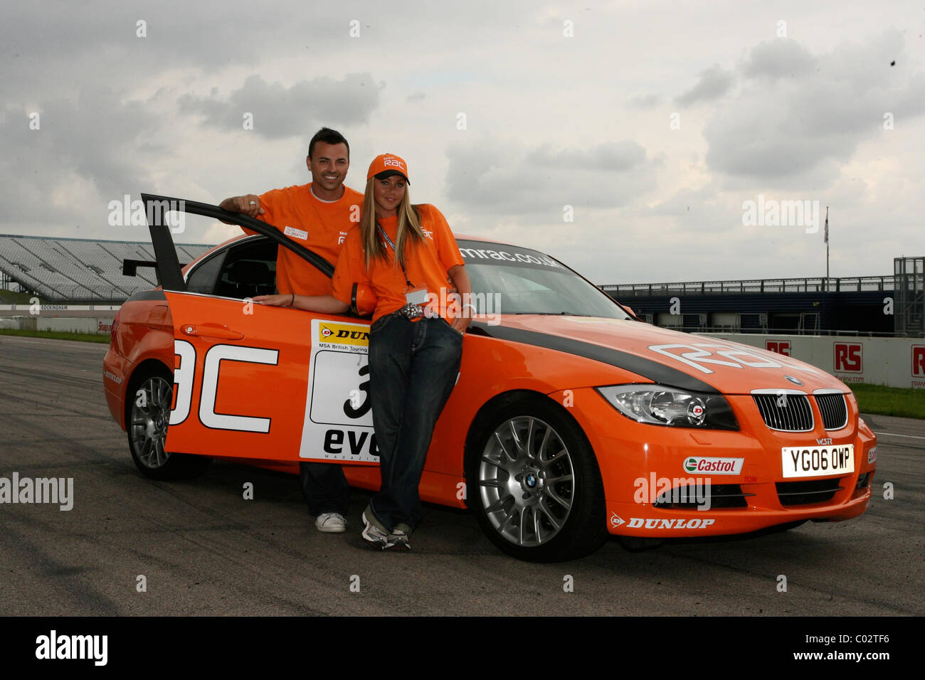 Andy Scott Lee and Michelle Heaton RAC Charity Track Day Challenge at ...