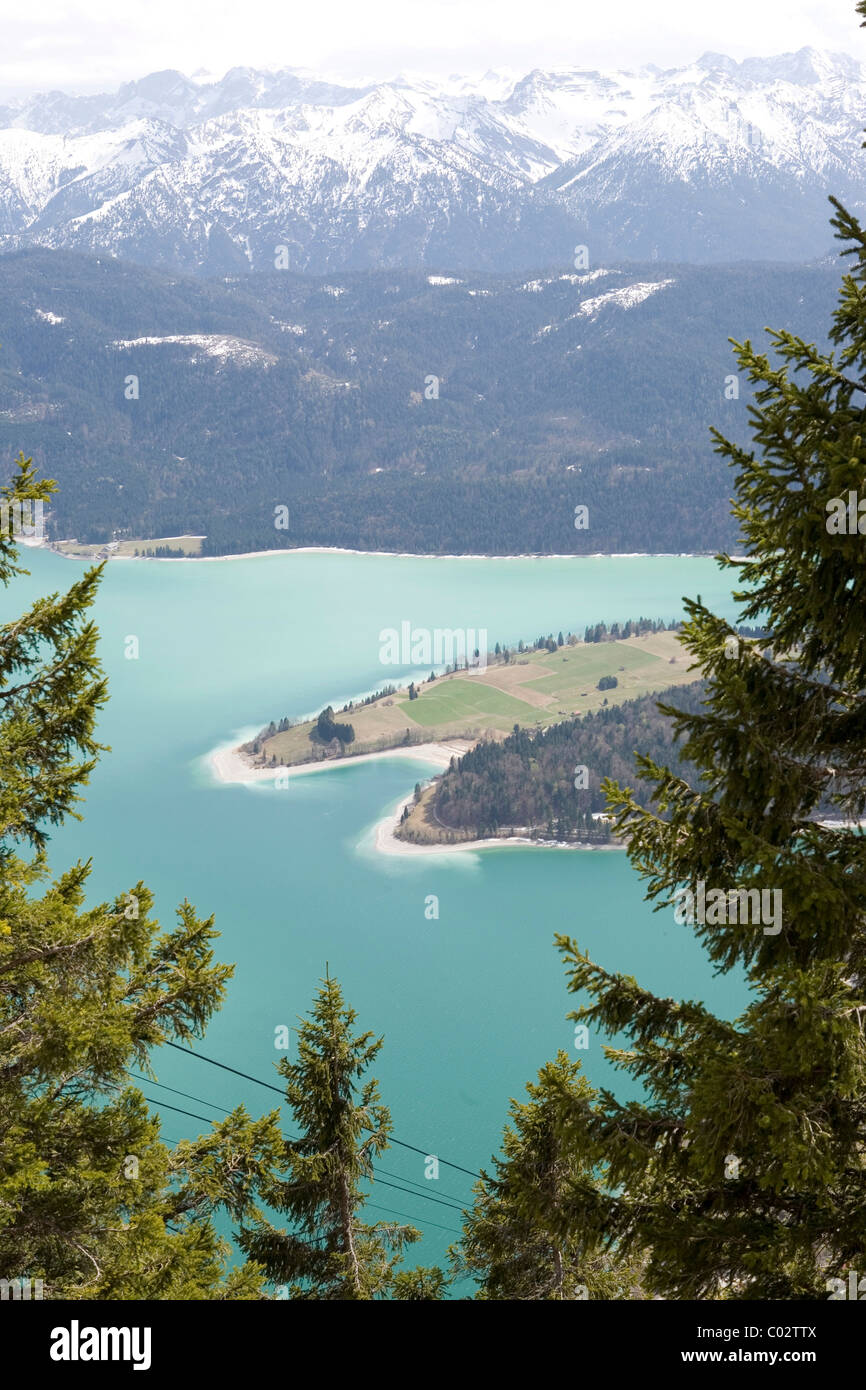 Walchensee region area of lake walchen hi-res stock photography and ...
