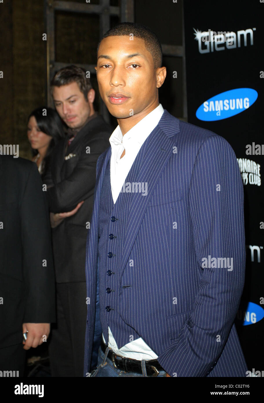 Pharrell williams pharrell dinner party hi-res stock photography and ...