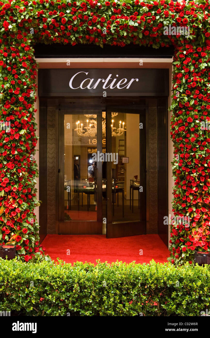 Atmosphere, Opening of new Cartier jewelers shop San Francisco ...