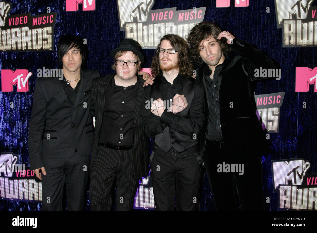 Fallout Boy MTV Video Music Awards - Arrivals at the Palms Hotel and ...